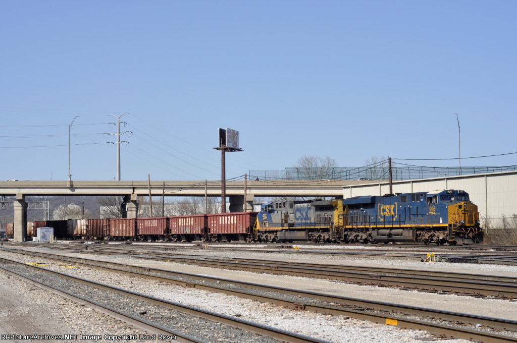 CSXT 996 South